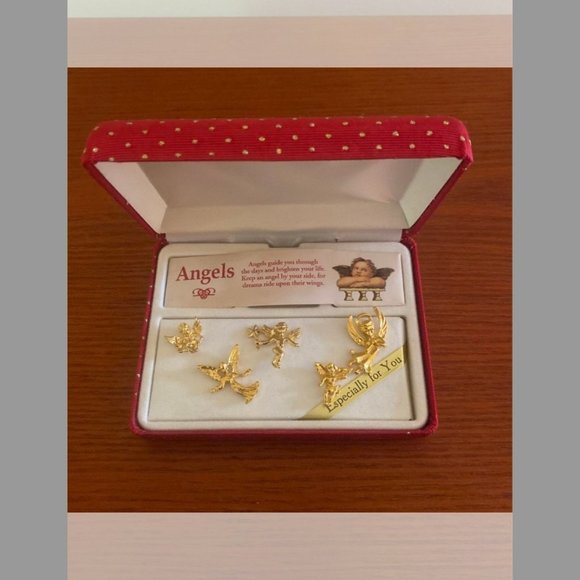 Jewelry | Guardian Angel Pin Gift Set | Poshmark